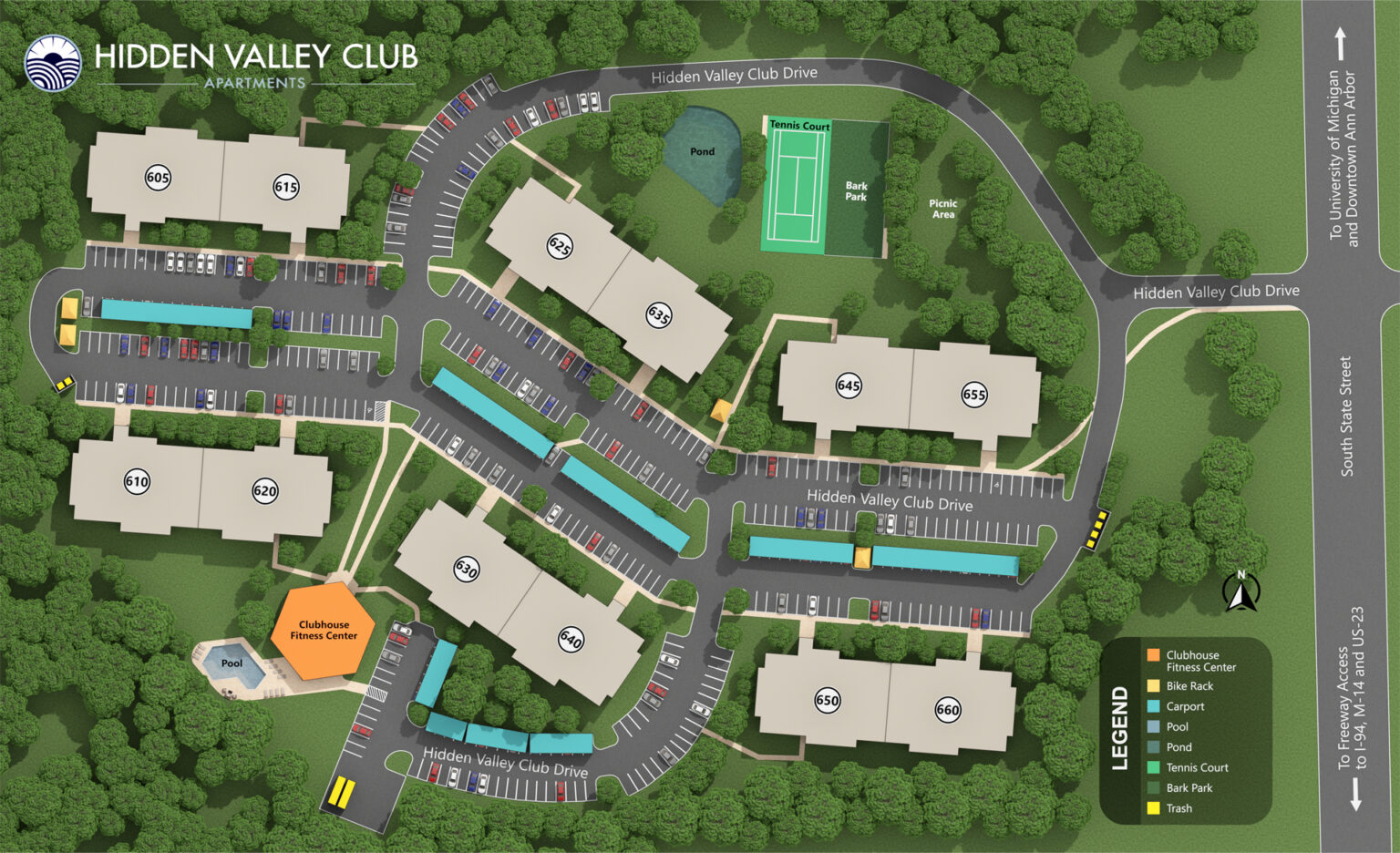 AMENITIES – Hidden Valley Club
